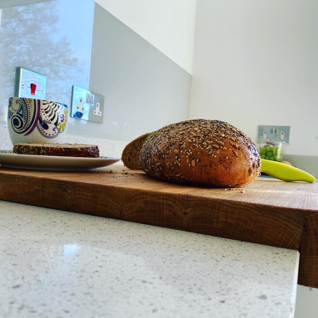 Chunky Oak Lip board Kitchen gift - No9 Creations