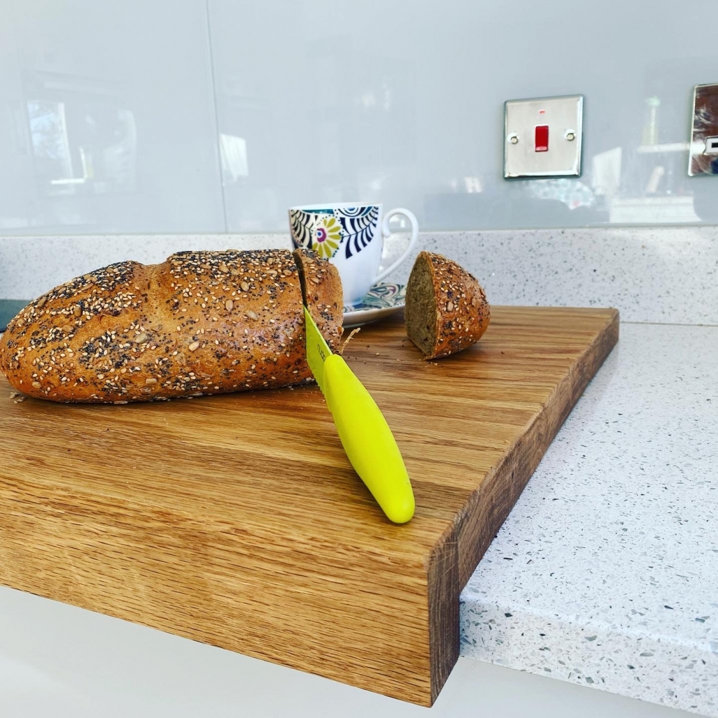 Chunky Oak Lip board Kitchen gift - No9 Creations